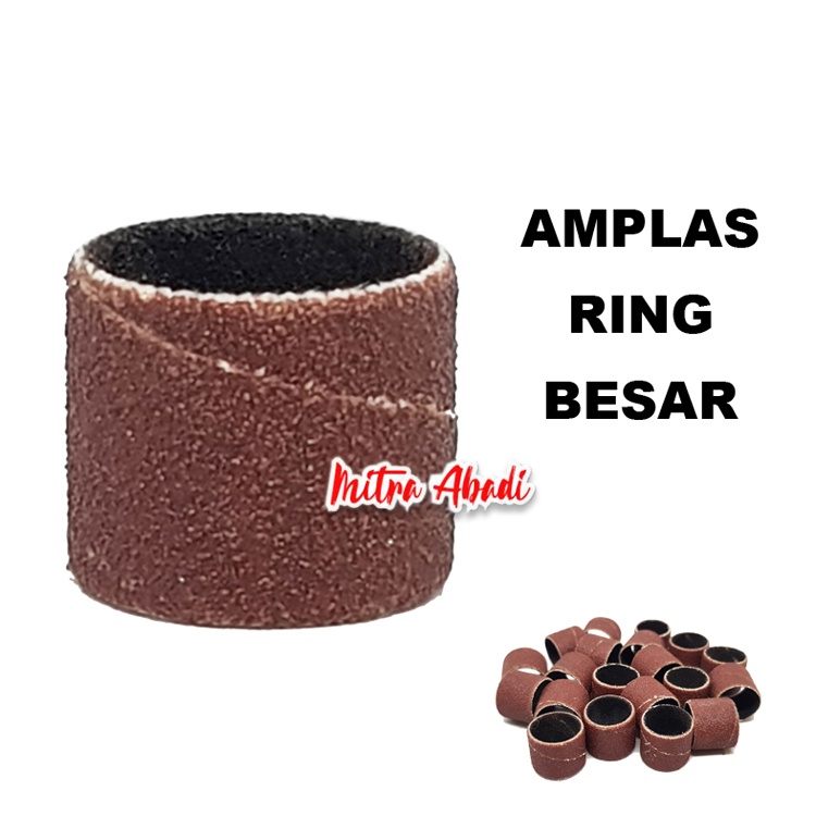 Jual Amplas Cincin Sandpaper Ring POLISHING GRINDING WHEEL Mesin Mini ...