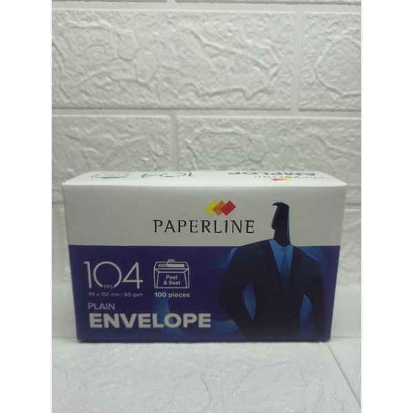Jual Amplop Paperline no 104 (Kecil) 1box isi 100 Lembar | Shopee Indonesia
