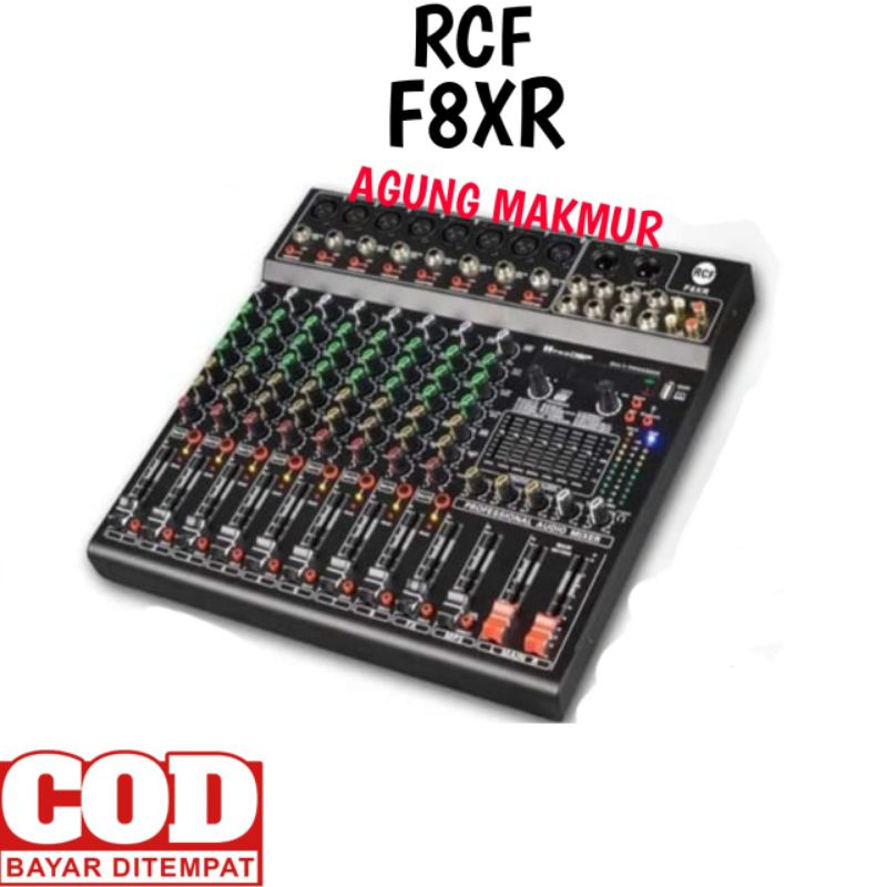 Jual Mixer RCF F8XR 8 CHANNEL - mixer rcf f 8xr | Shopee Indonesia