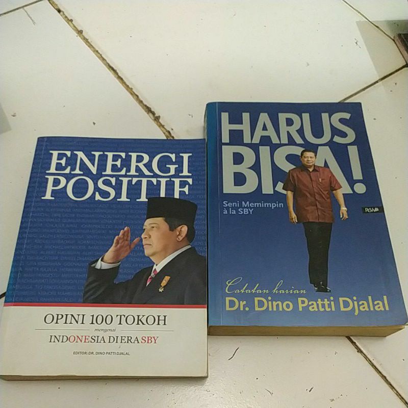 Jual HARGA 1AN HARUS BISA SENI MEMIMPIN ALA SBY dan ENERGI POSITIF OPINI 100 TOKOH | Shopee ...