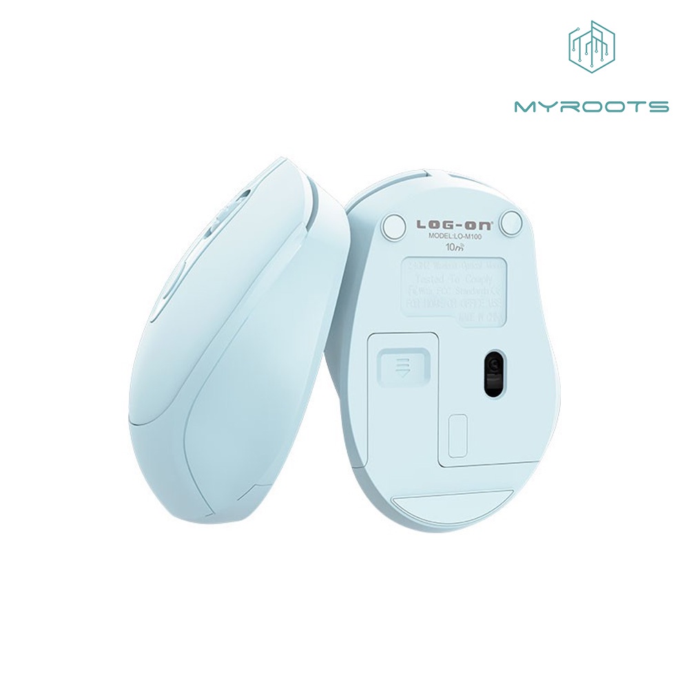 Jual Myroots X Log on Mouse Wireless LO-M100 2.4ghz Optical 1600dpi ...