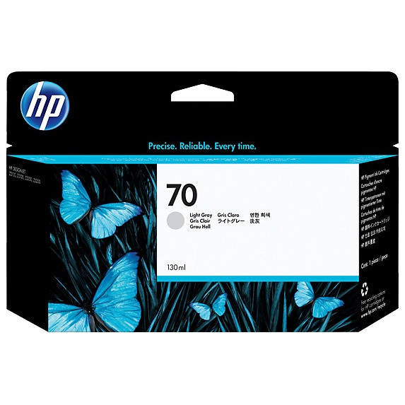 Jual Ink Cartridge Tinta HP 70 Light Gray 130 ml (C9451A) | Shopee Indonesia