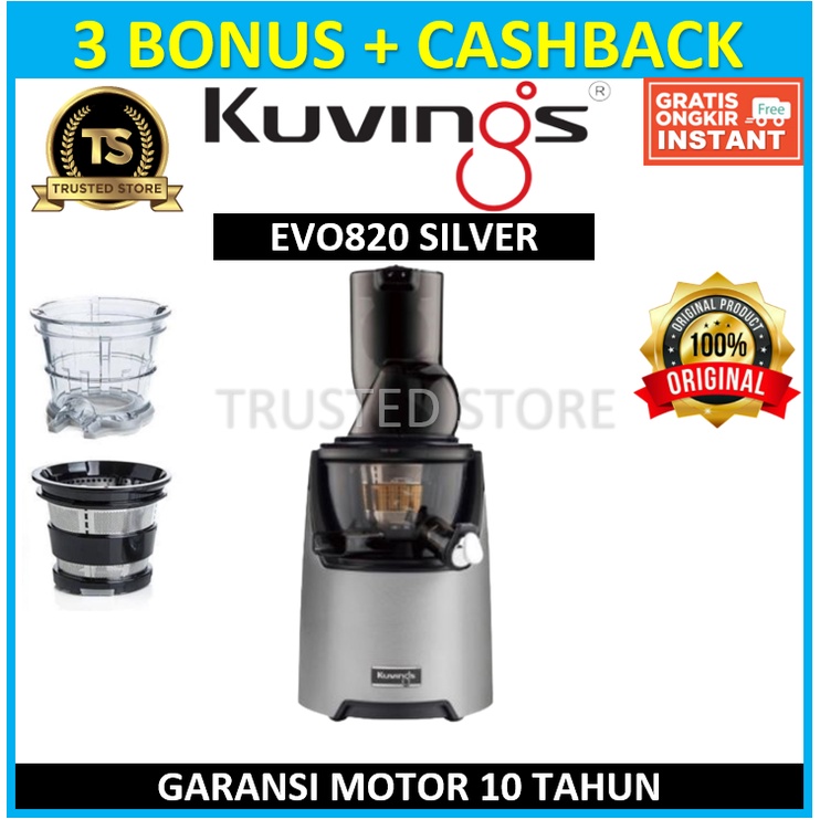 Jual Kuvings Slow Juicer EVO820 Silver Kuving | Shopee Indonesia