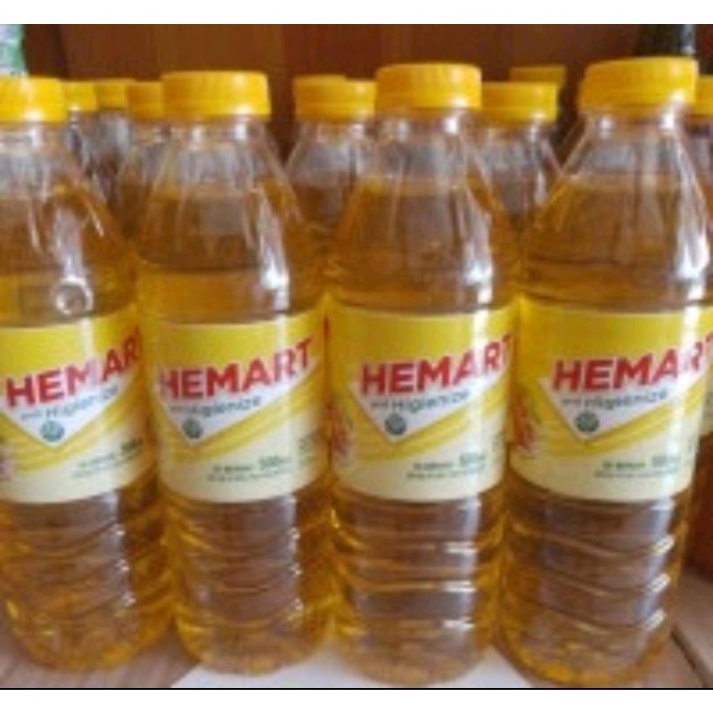 Jual minyak goreng hemart 500 ml botol || Fitri 400 ml || sunco | Shopee Indonesia