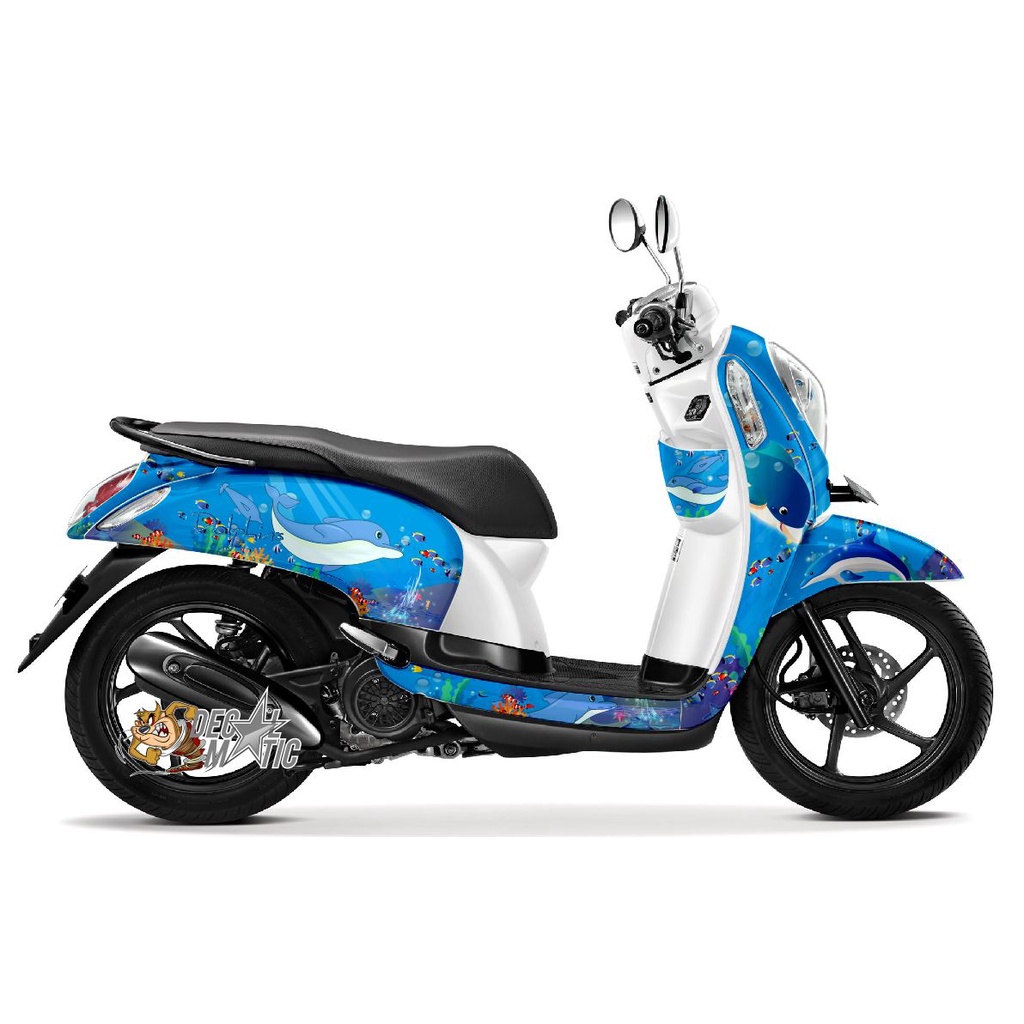 Jual Decal Scoopy Full Body Sticker dekal 2012 2013 2014 2015 2016 ...