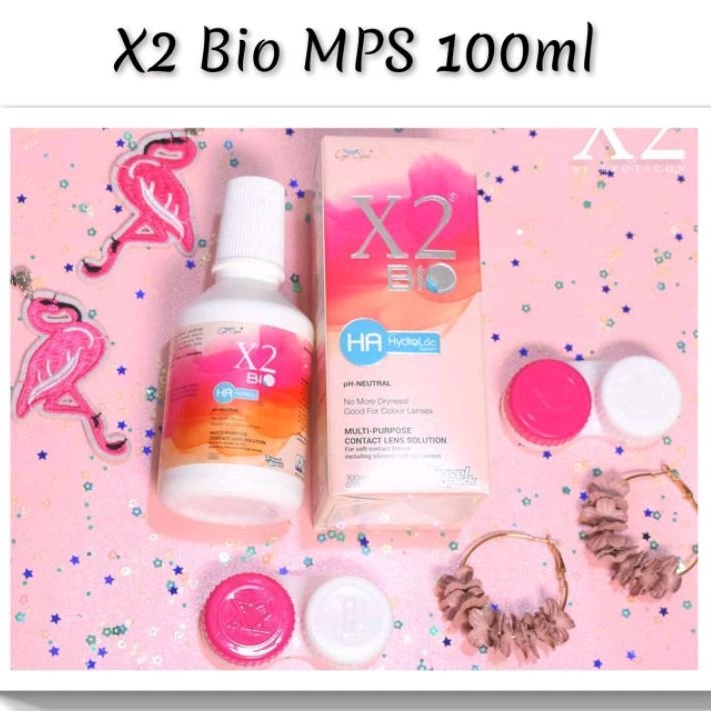 Jual Air Softlens X2 Bio 100ml / Cairan Softlens X2 Bio 100ml With ...