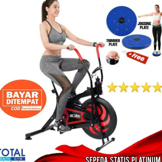 Jual SEPEDA STATIS PLATINUM BIKE ORBITREK FITNESS SD6D45F6FC | Shopee ...