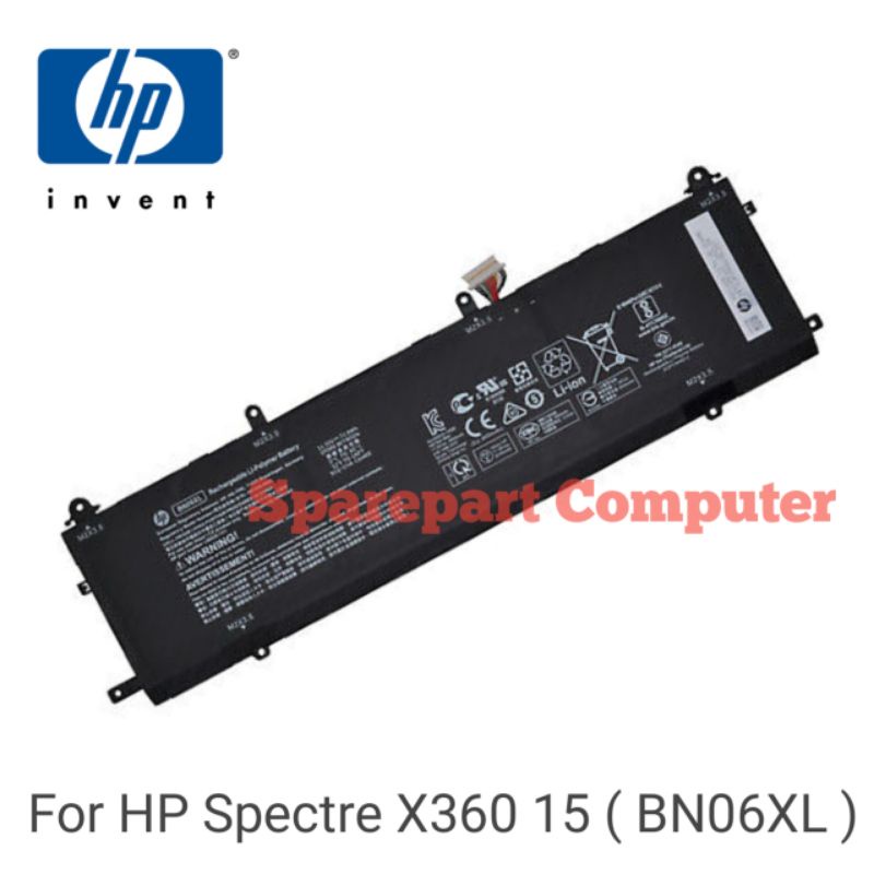Jual BN06XL Battery for HP Spectre X360 15 15-EB 15-EB0005UR 15 ...