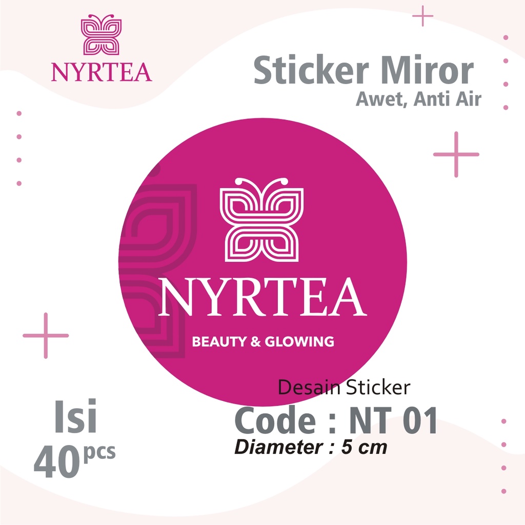 Jual NYRTEA STICKER LABEL NT01 AR | Shopee Indonesia