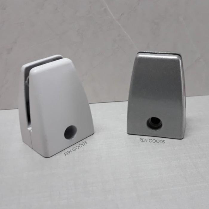 Jual Pengaman Bracket Partisi Klem Penjepit Kaca Kayu Stand Acrylic ...