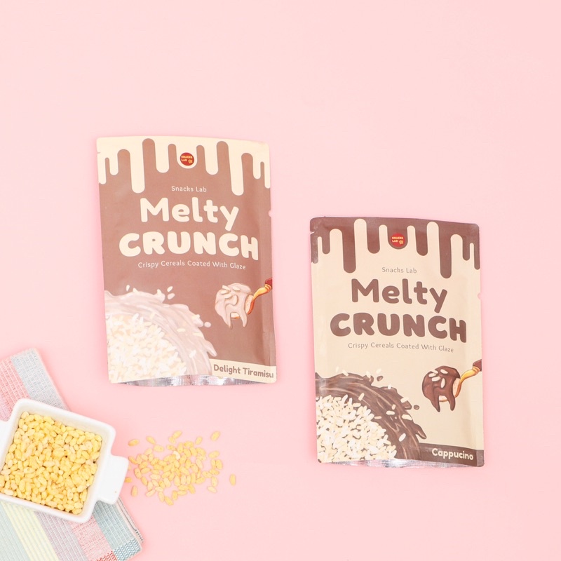 Jual Melty Crunch / Rice Crispy Cokelat / Snack Manis / Jajanan Manis ...