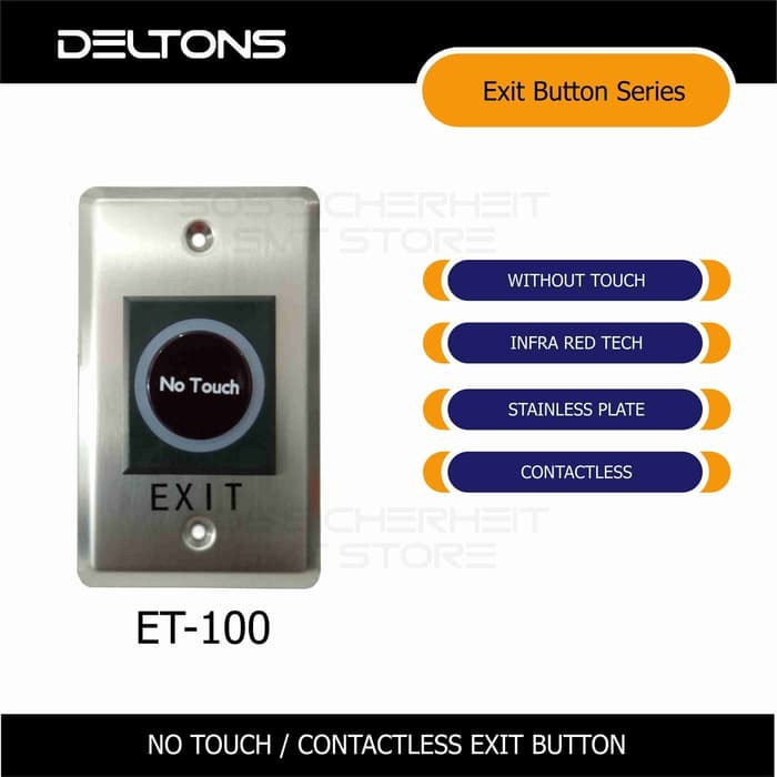 Jual No Touch Contactless Exit Button Access Control | Shopee Indonesia