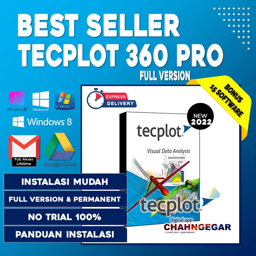 Jual Tecplot 360 EX + Chorus 2025 2024 R1 + Focus/RS Full Version Lisensi Lifetime Software ...