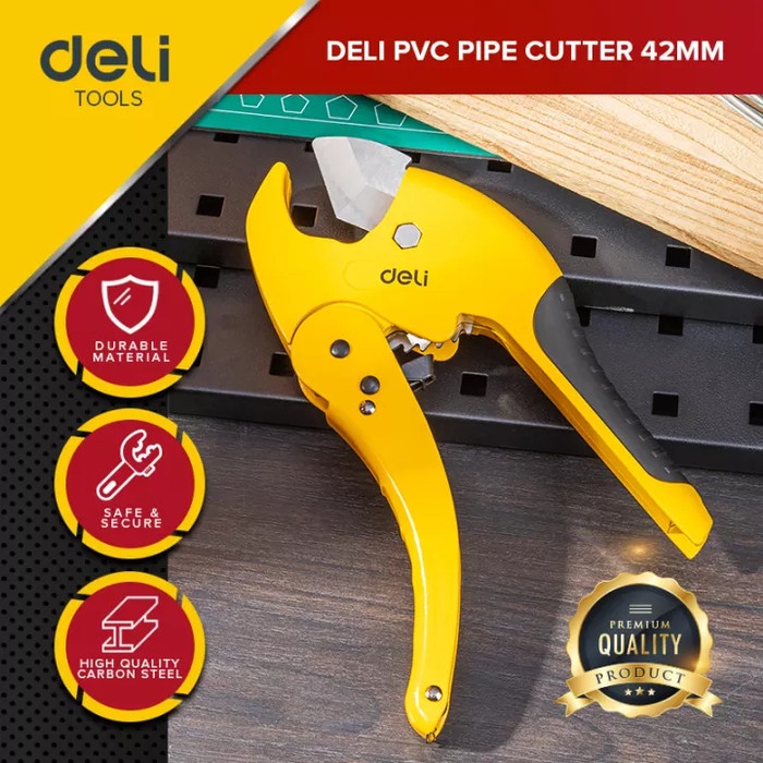 Jual Deli Pipe Cutter / Gunting Tang Pipa Pvc 42Mm Aluminium Edl2507 ...