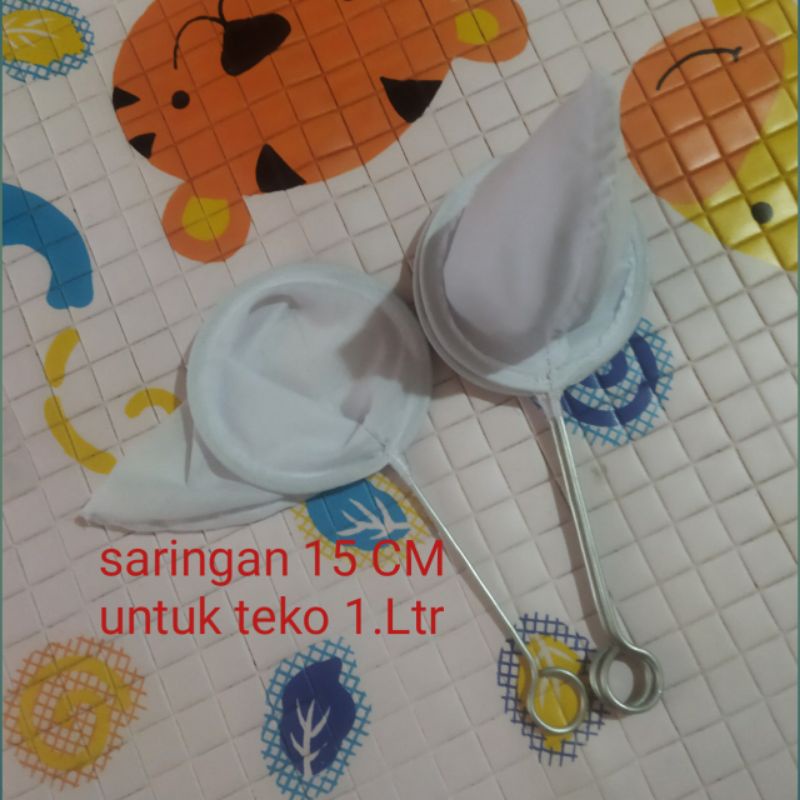 Jual SARINGAN THAI TEA UKURAN TEKO 1 LITER/SARINGAN KOPI/SARINGAN TEH ...