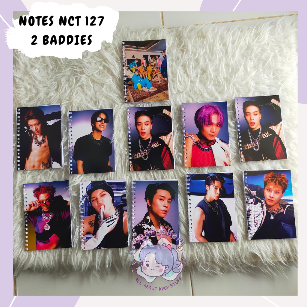 Jual NOTES BUKU TULIS NCT 127 NCT127 2BADDIES 2 BADDIES JAEHYUN TAEYONG ...