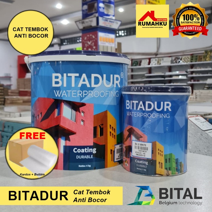 Jual CAT TEMBOK ANTI BOCOR 20KG - CAT PELAPIS ANTI BOCOR - CAT ANTI AIR ...