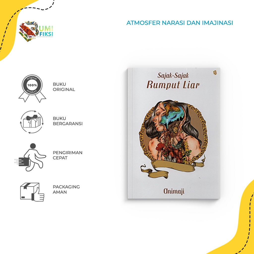Jual Buku Novel - Sajak-Sajak Rumput Liar - Animaji - Bukune ...