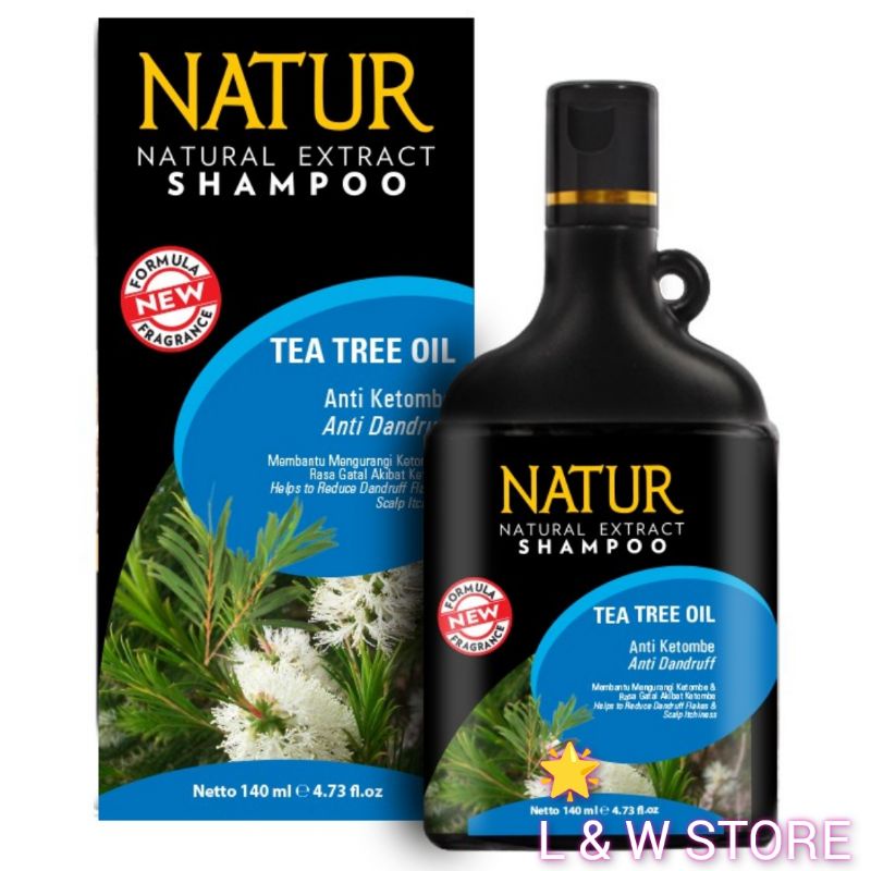 Jual Natur Shampoo Natural Extract Shampoo Anti Dandruff-Anti Ketombe ...