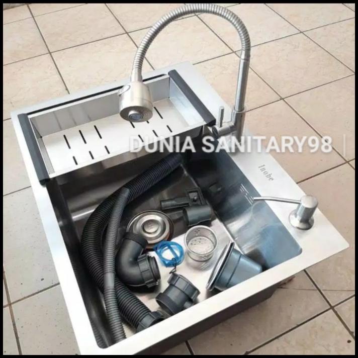 Jual Paket Lengkap Kitchen Sink 6045 Inobe Model Onan Bolzano Bak Cuci ...