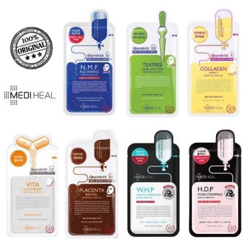 Jual MEDIHEAL SHEET MASK (Ready Indo) | Shopee Indonesia