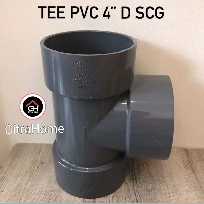 Jual Tee PVC 4” D SCG | Shopee Indonesia