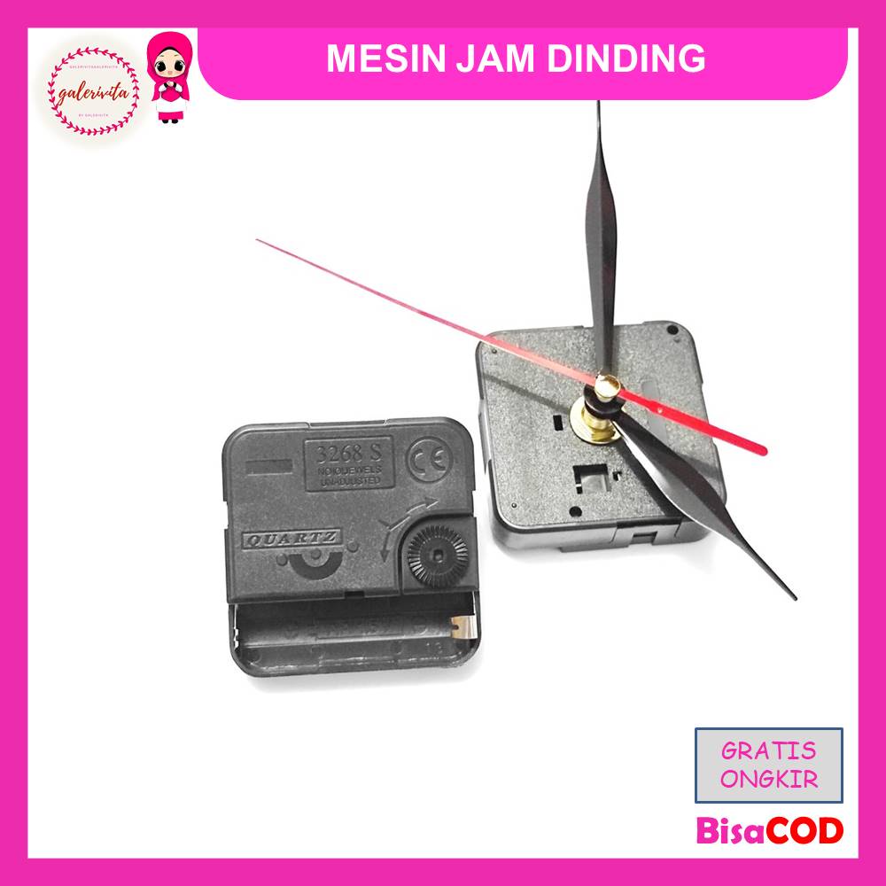 Jual Mesin Jam Dinding Set Jarum Model Gantung / Mesin Jam Dinding ... Jual Mesin Jam Dinding Set Jarum Model Gantung / Mesin Jam Dinding ...