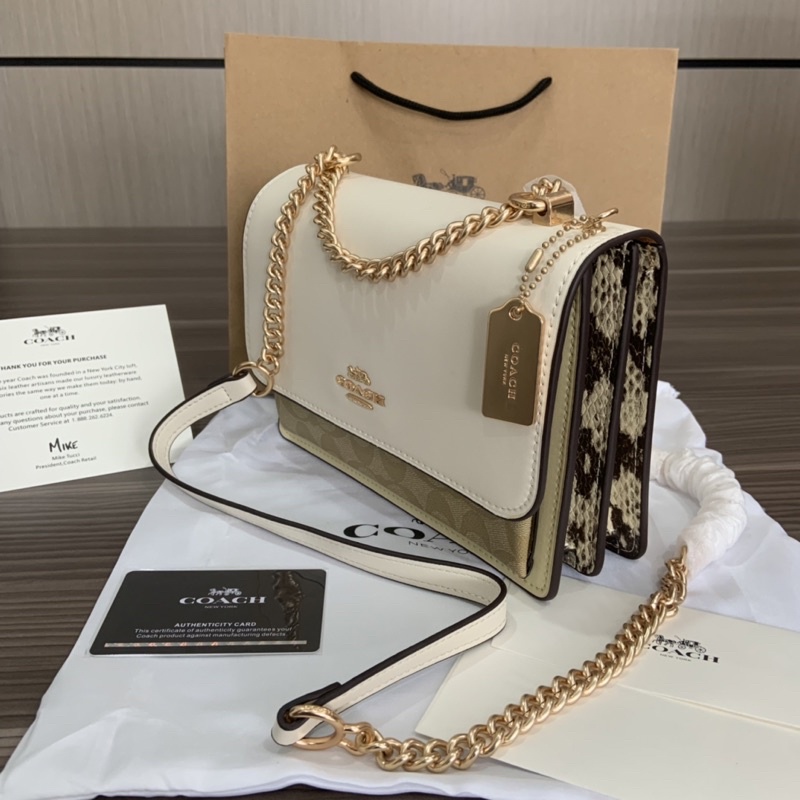 Jual COACH 90635 Klare Crossbody In Signature Canvas | Shopee Indonesia