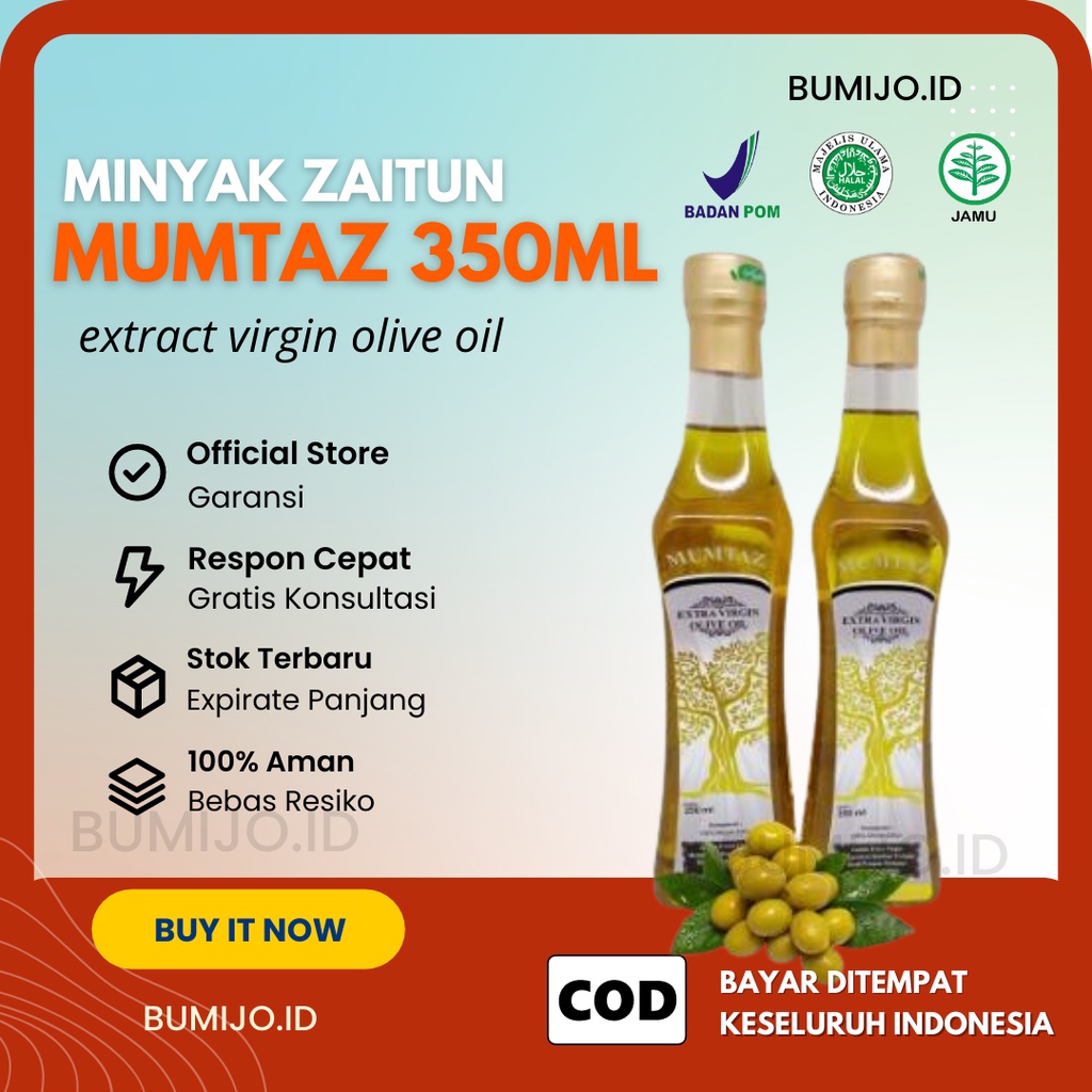 Jual Minyak Zaitun Extra Virgin Oil Asli Perasan Pertama Zaitun Mumtaz ...