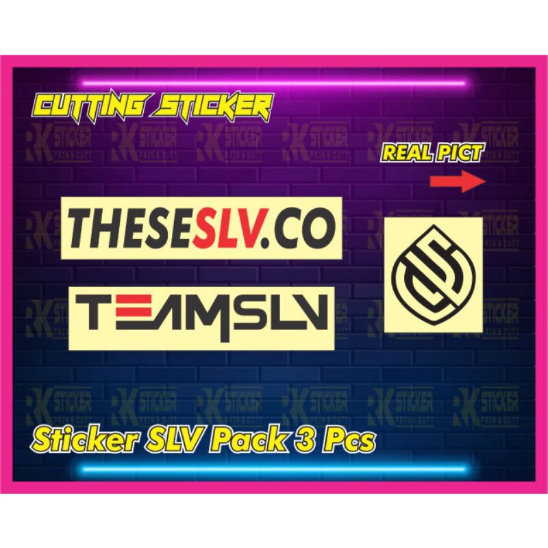 Jual Sticker Pack TEAMSLV isi 3 pcs | Shopee Indonesia