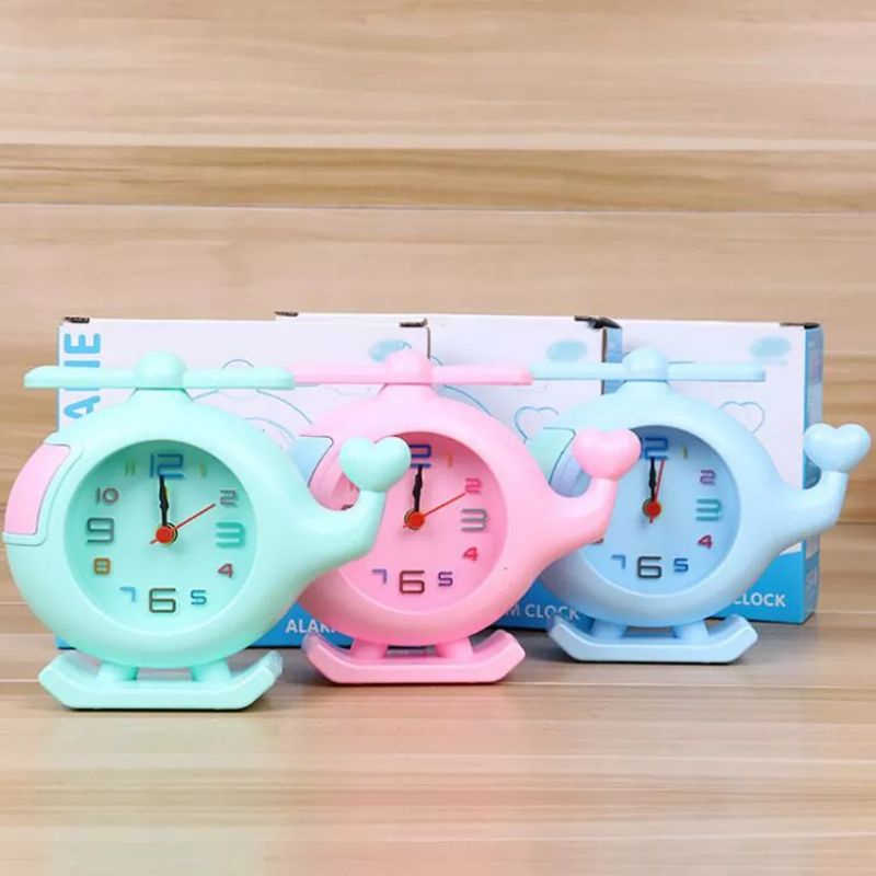 Jual KJ !! JAM MEJA JAM BAKER JAM ALARM CLOK MEJA BENTUK PESAWAT ...