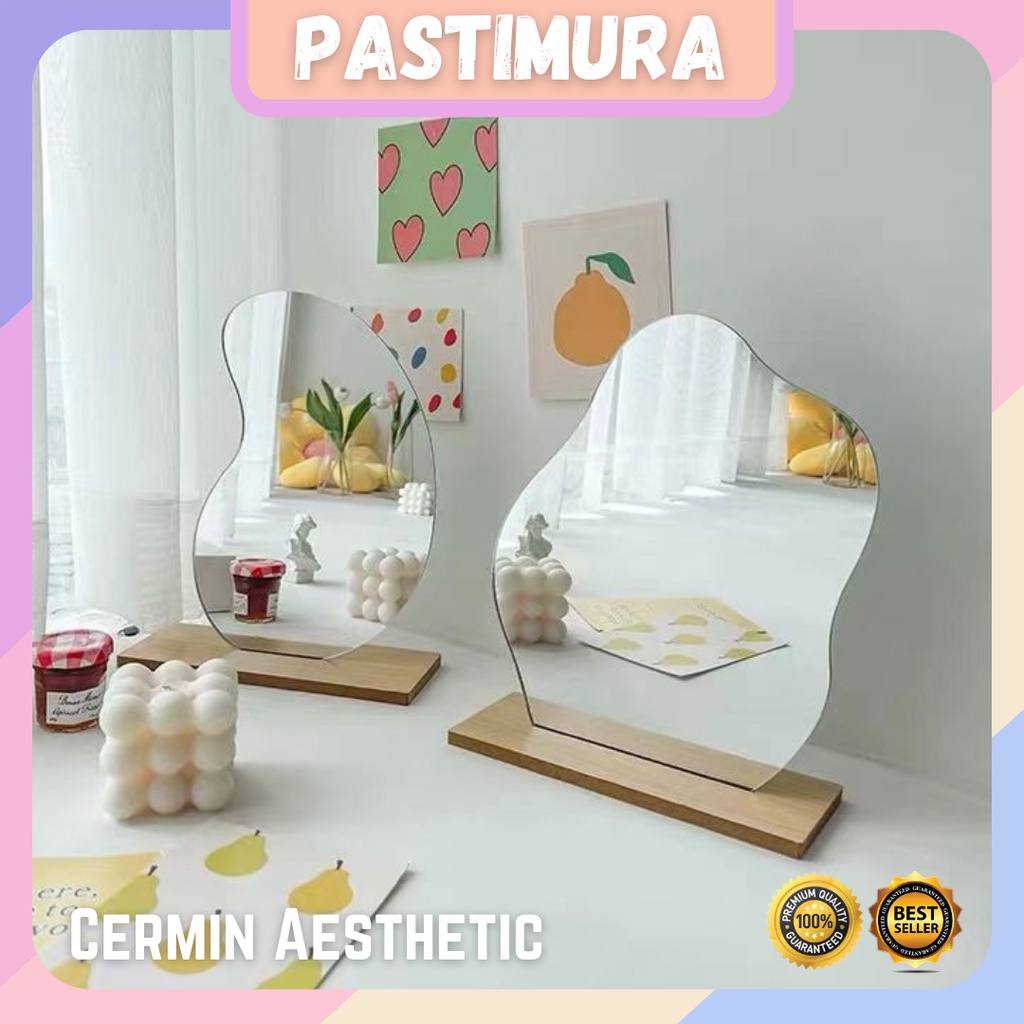 Jual [PSM] Cermin Aesthetic Cermin Lipat Cermin Make Up Cermin Rias ...