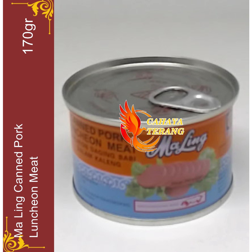 Jual TTS Ma Ling Canned Pork Luncheon Meat 170gr / Daging Babi Kaleng ...