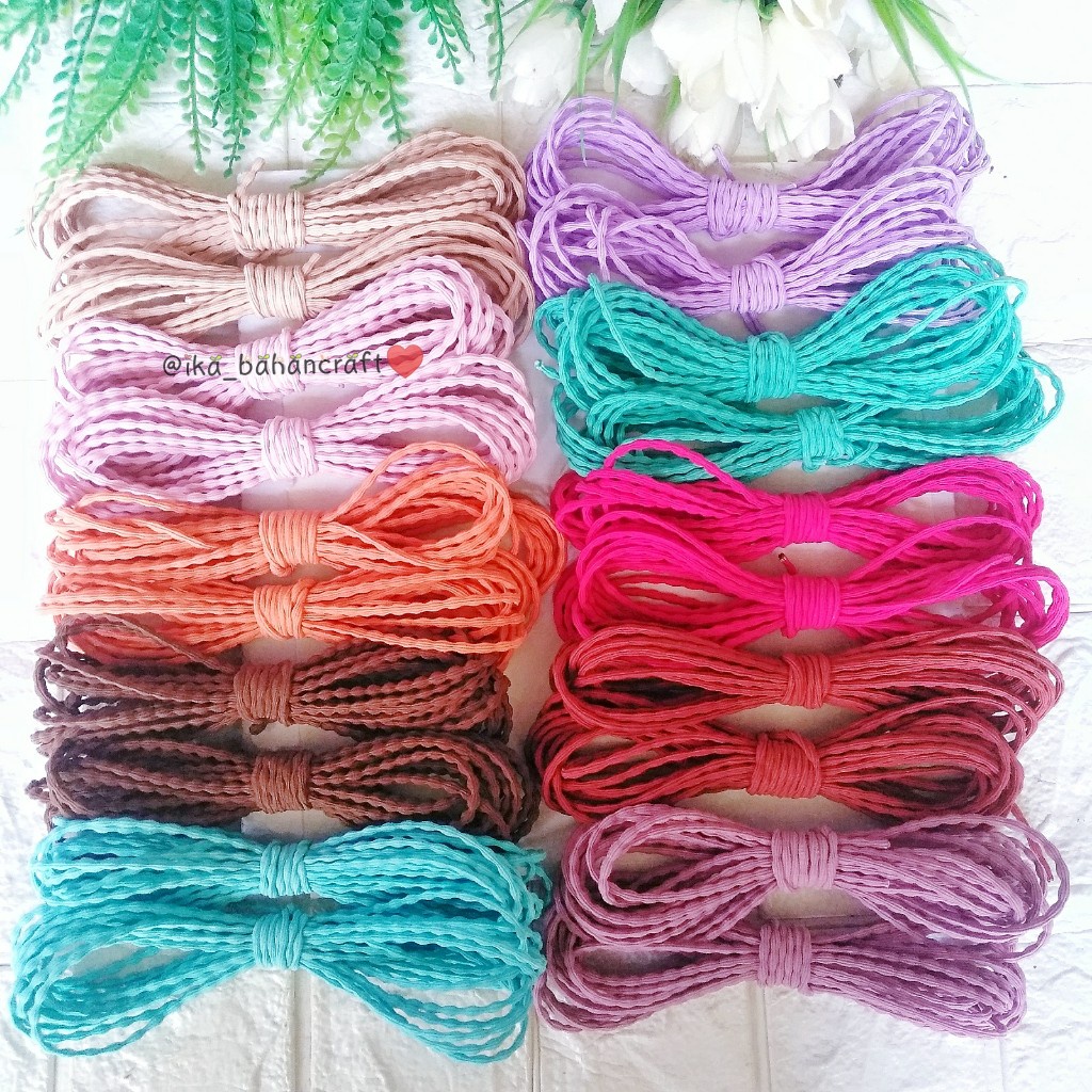 Jual Tali Elastis Boba / Tali Elastis Padi / Tali Elastis Gembul 5meter ...