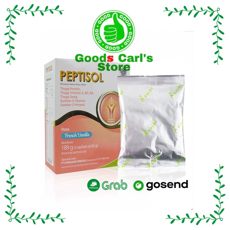 Jual Peptisol Susu Nutrisi untuk orang sakit, ibu hamil, berat 189gram ...
