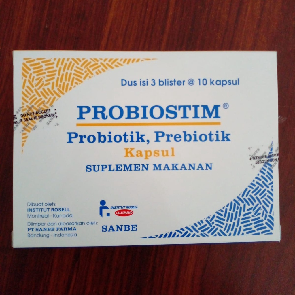 Jual Probiostim (1 Box = 3 Strip = 30 pcs) | Shopee Indonesia