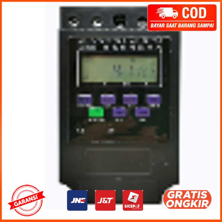Jual MCB Power Timer Programmable Time Switch Relay 30A 220V KG316T ...