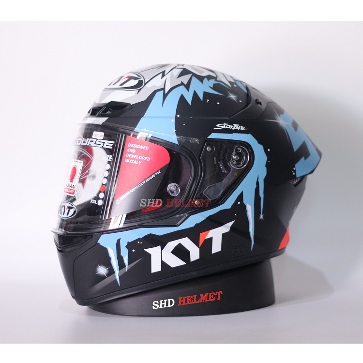 Jual KYT TTC Jaume Masia Winter Test Helm Full Face TT Course | Shopee ...