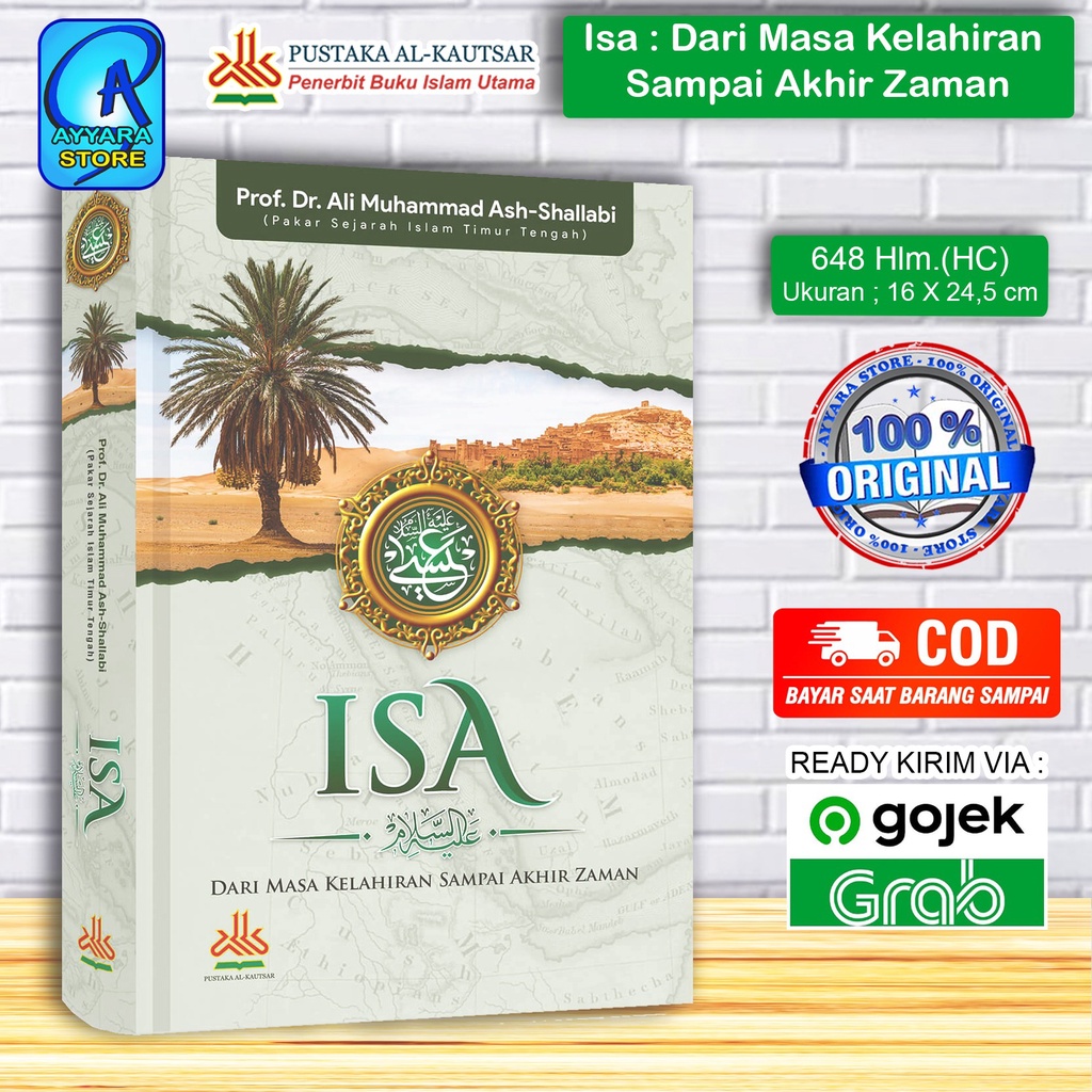 Jual Isa : Dari Masa Kelahiran Sampai Akhir Zaman - Prof. Dr. Ali Muhammad Ash-Shallabi ...