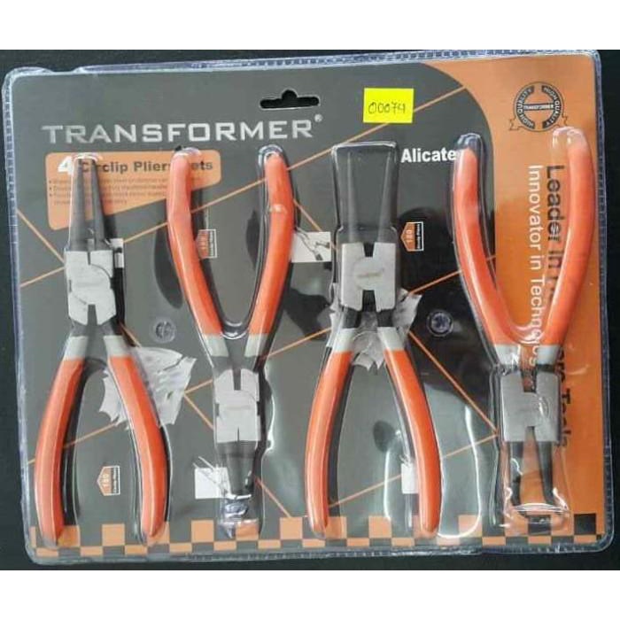 Jual Transformer Circlip Pliers Set 4pcs - Snap Ring Tang Spi | Shopee ...
