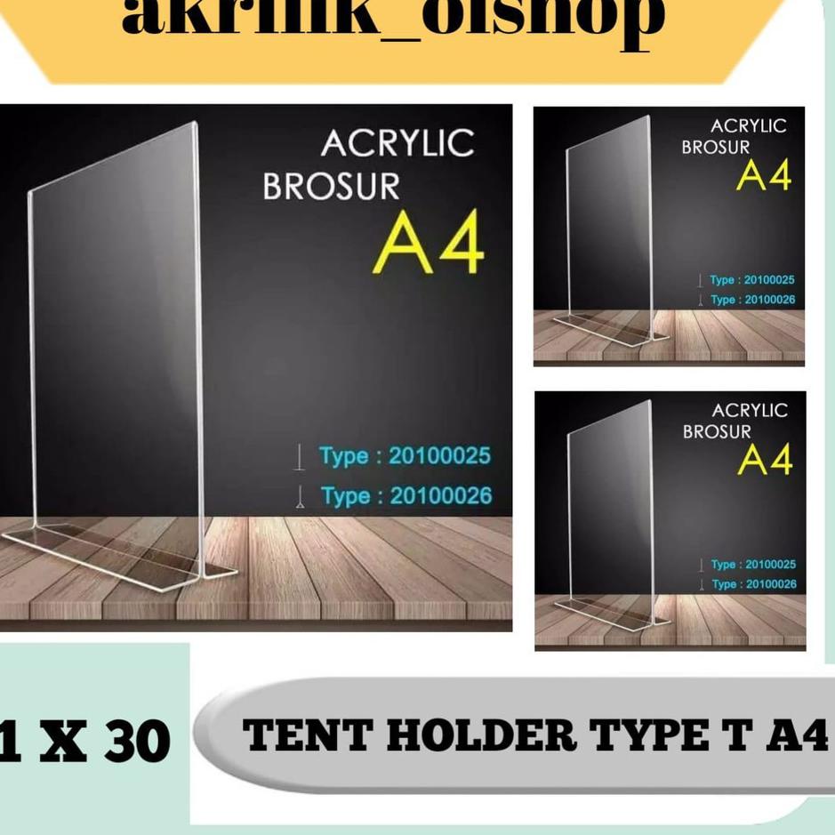 Jual CODEn4N8z--TEMPAT BROSUR / TENT HOLDER / TENT CARD AKRILIK DISPLAY ...
