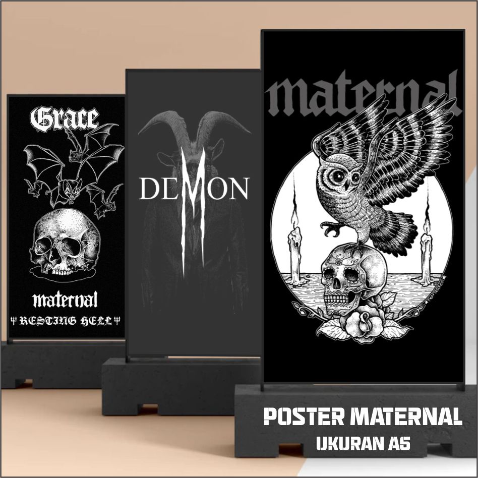 Jual Poster Maternal Ukuran A6 Isi 27 Pcs / poster aesthetic hiasan ...