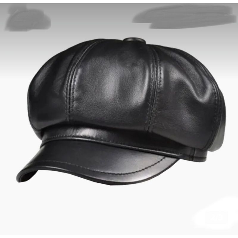 Jual TOPI KULIT BARET - TOPI BARETA - TOPI BARET - TOPI OKTAGONAL ...