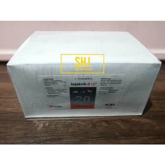 Jual INJEKVIT B12/INJEKSI VIT B12 20 ML | Shopee Indonesia