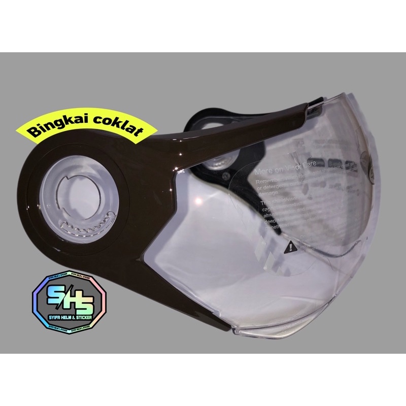Jual kancing kaca helm cargloss yrh/knop helm visor Yrh original ...