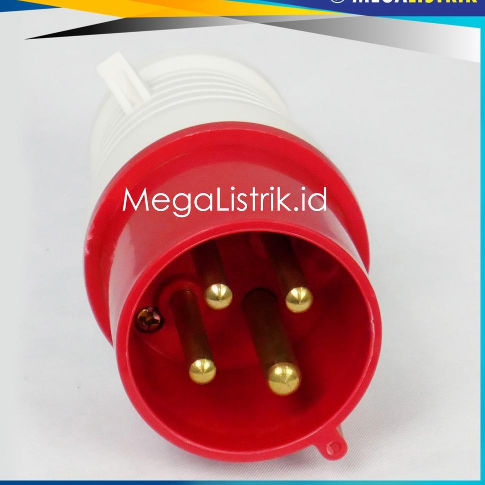 Jual Model Terkini T6HVE FORT STEKER 4 PIN 32A / INDUSTRIAL PLUG 4 PIN ...