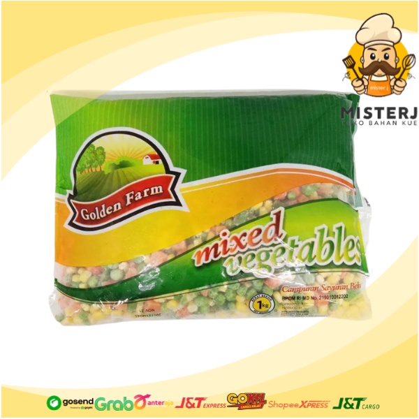 Jual Golden Farm | Mixed Vegetables | 1 Kg | Sayur Campuran Frozen Siap ...