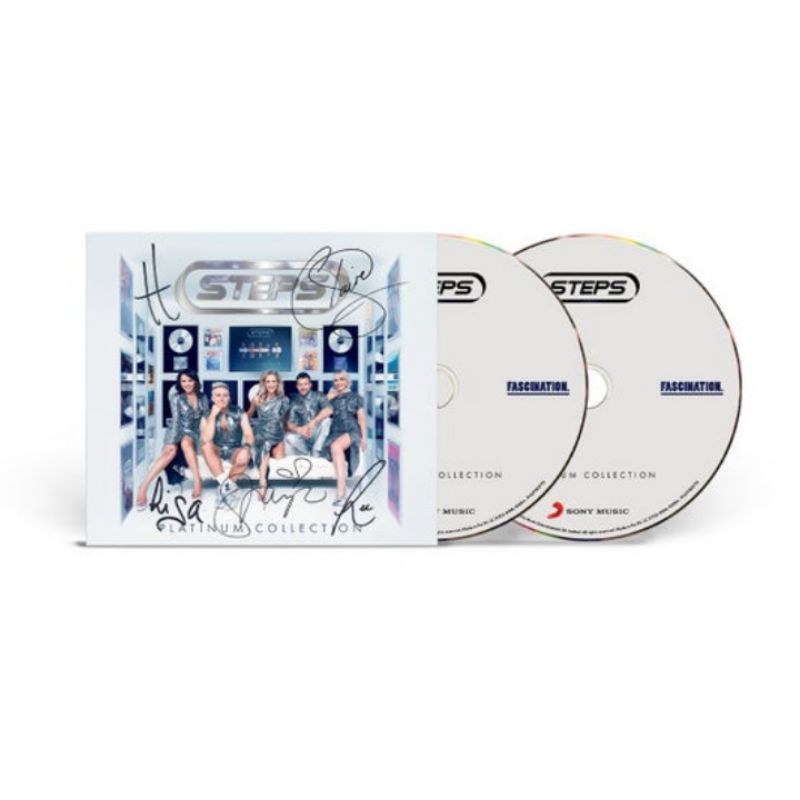 Jual SIGNED CD Steps - Platinum Collection (Deluxe) - Original | Shopee ...