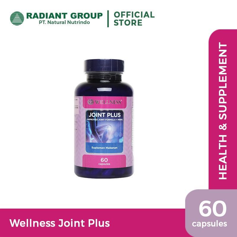 Jual Wellness Joint Plus Suplemen Mengobati Sakit Sendi Dan Tulang ...