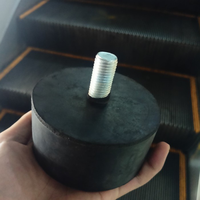 Jual Karet Mounting 100 x 50mm x M16 Baut 1 rubber mounting engine ...